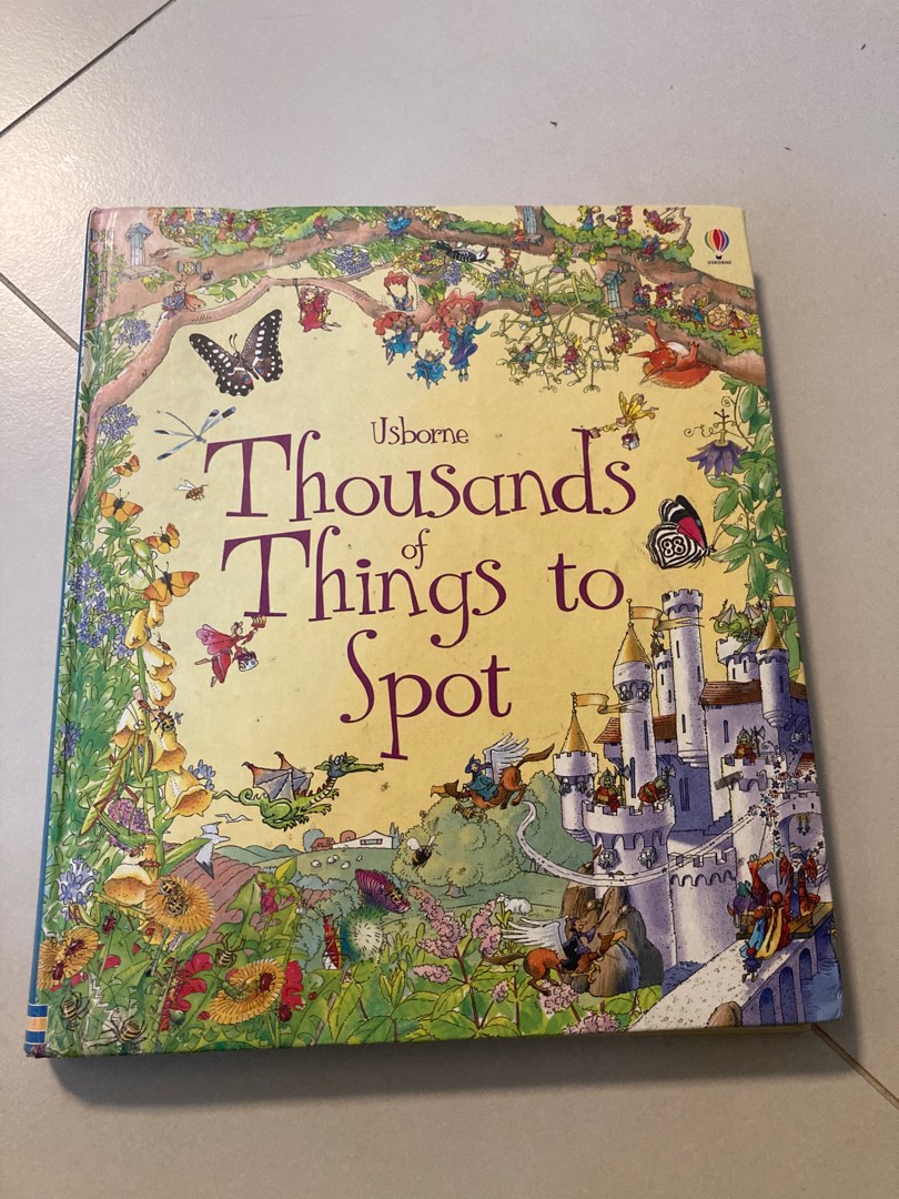 Usborne thousands of things to spot, Hobbies & Toys, Books & Magazines ...