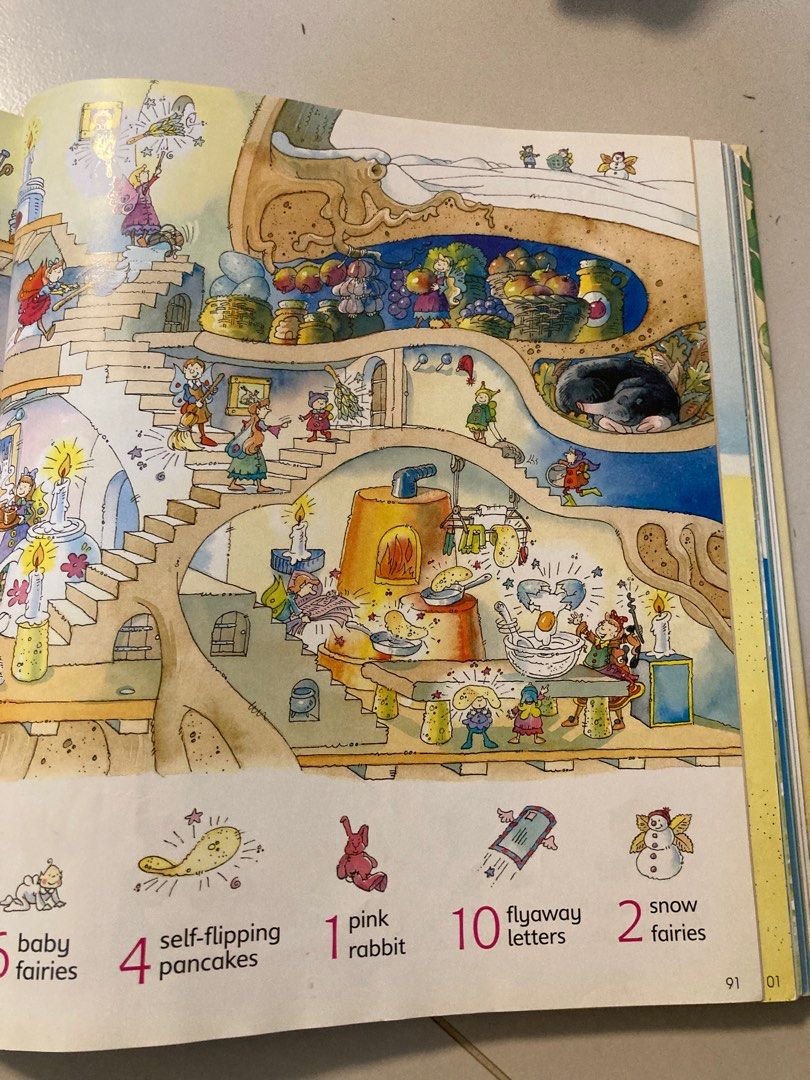 Usborne thousands of things to spot, Hobbies & Toys, Books & Magazines ...