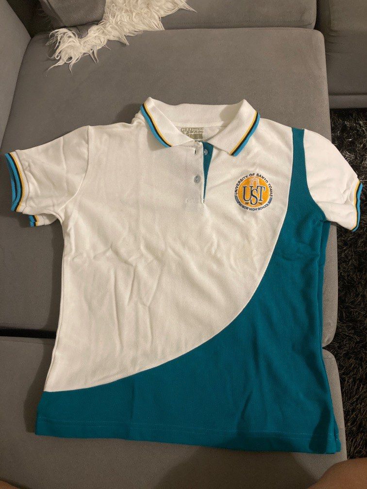 (Set) UST SHS uniform Set B, Women's Fashion, Tops, Shirts on Carousell