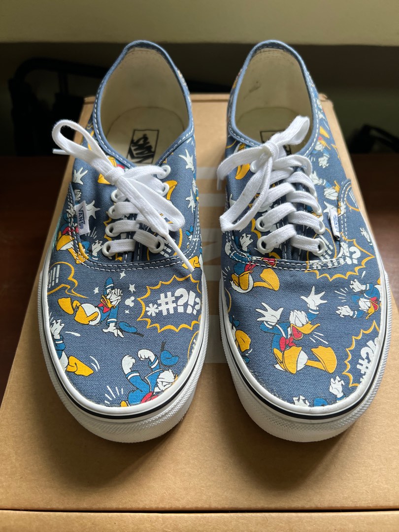 Vans Disney Donald Duck Authentic, Men's Fashion, Footwear, Casual ...