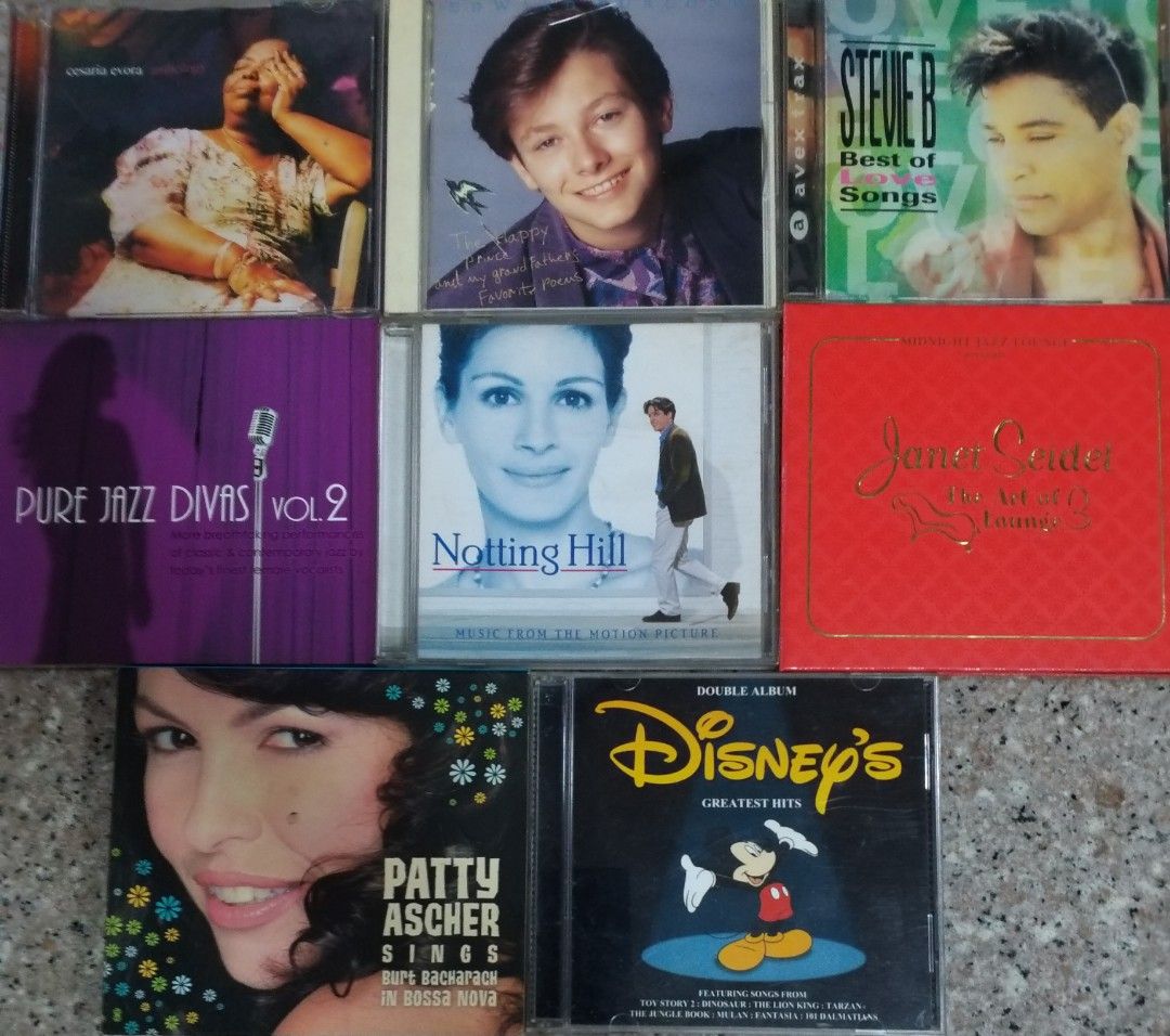 Various cds ( oldies, boyband, jazz, disney, soundtrack, compilation ...