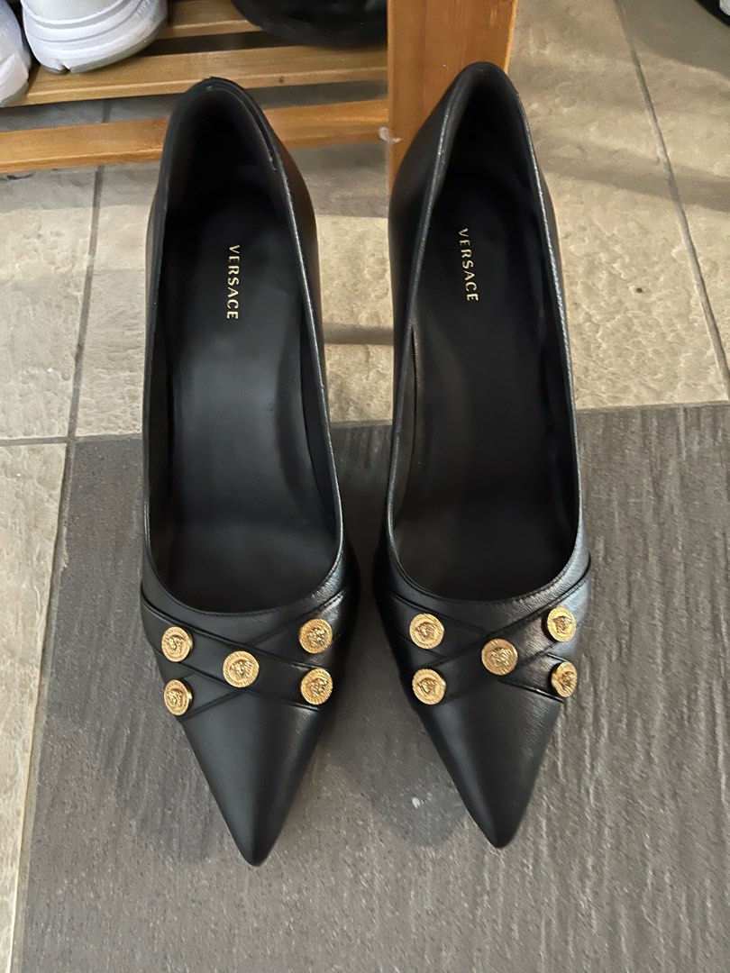 Versace Heels, Luxury, Sneakers & Footwear on Carousell