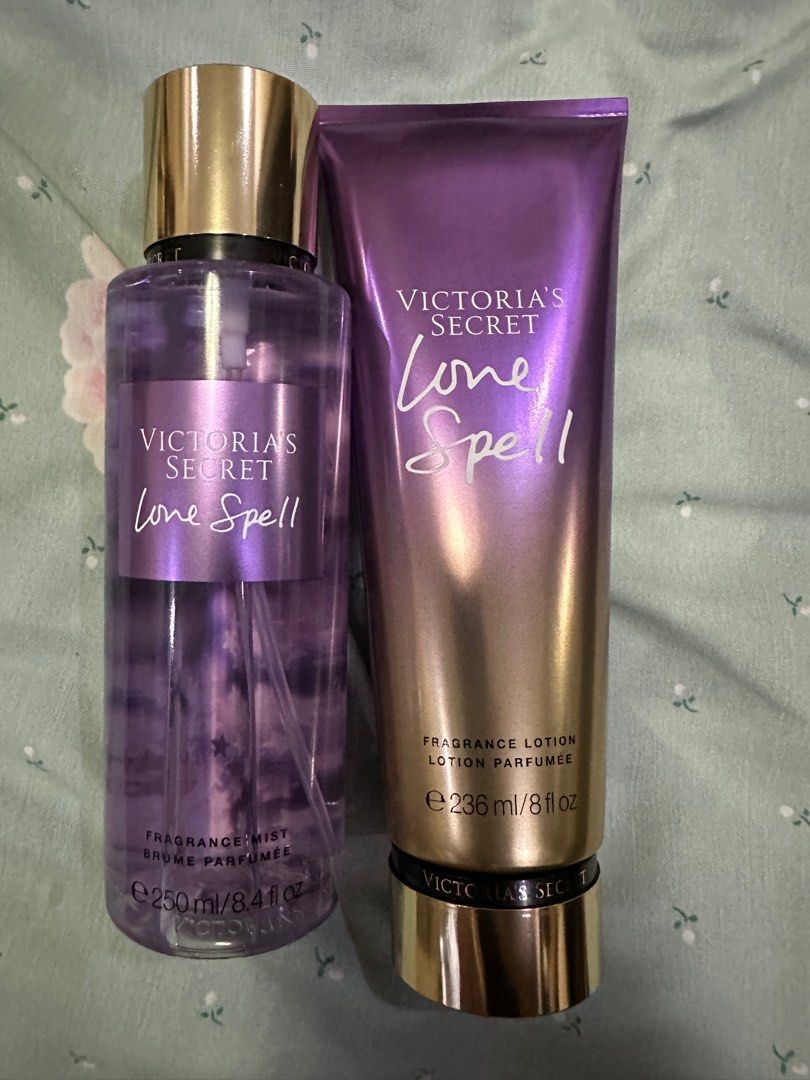 Victoria's Secret "Love Spell" lotion and fragrance mist, Beauty ...