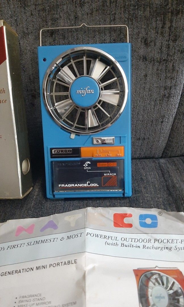 Vintage 80's-90's Minifan Siap Pos, Furniture & Home Living, Lighting ...