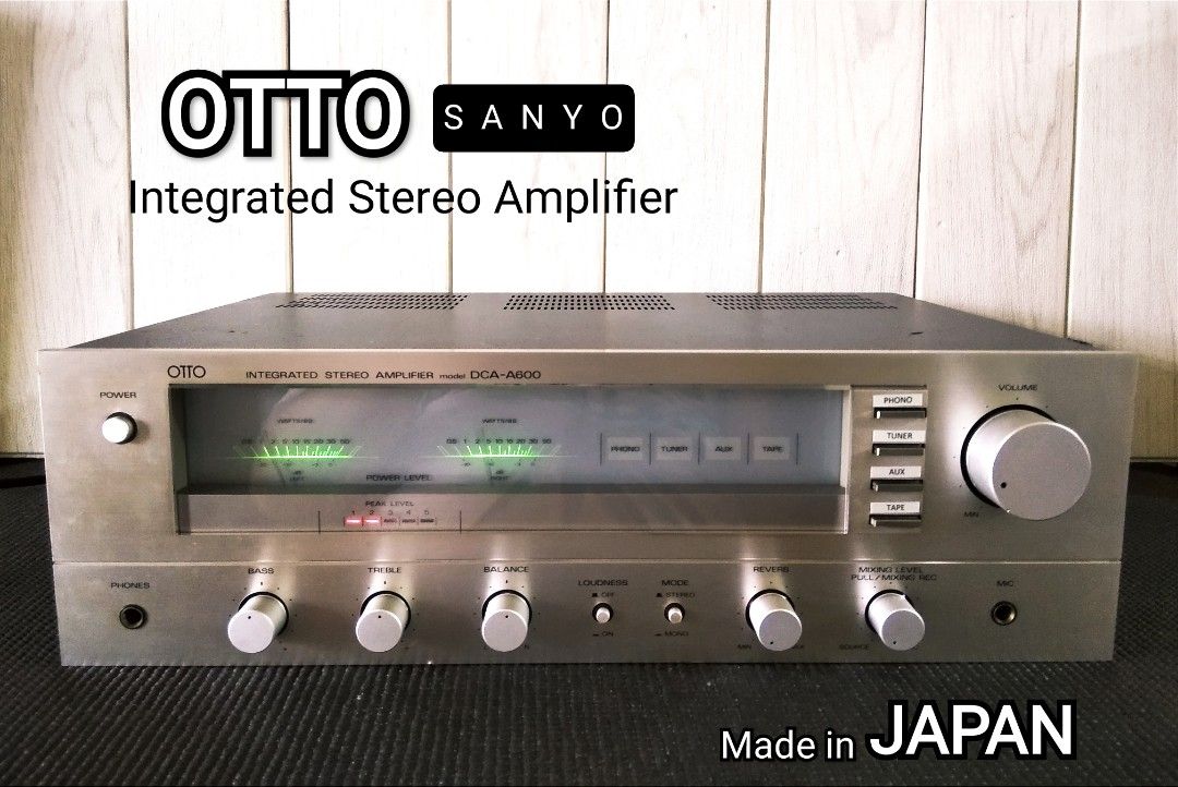 Vintage Amplifier made in Japan with VU Meter, Audio, Soundbars ...