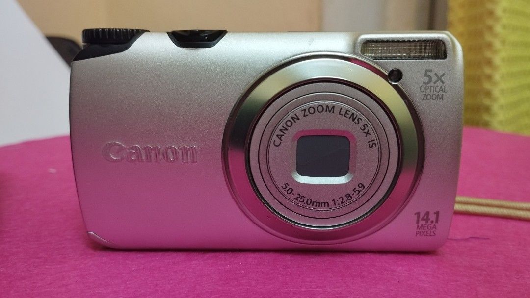 VINTAGE CAMERA CANON POWERSHOT A3200 IS, Photography, Cameras on Carousell