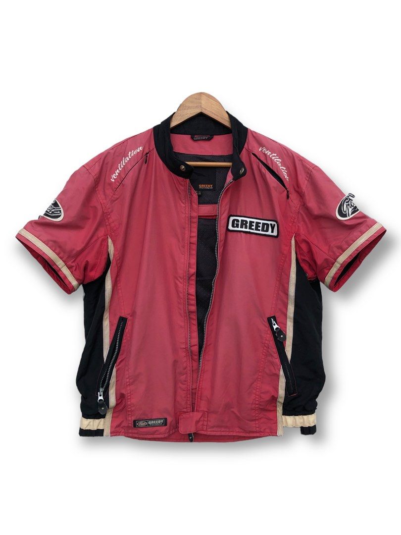 Vintage Greedy Racing Moto Jacket, Men's Fashion, Coats, Jackets and ...
