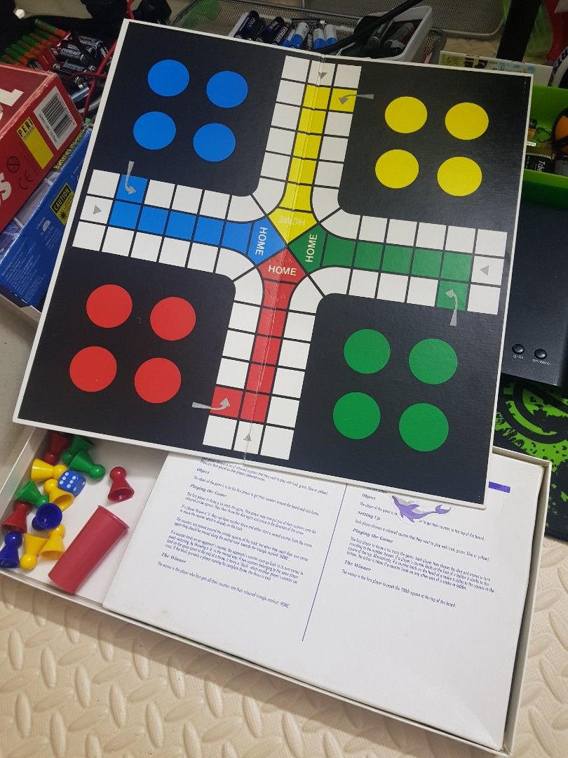 Vintage Ludo Snakes & Ladder Board Game, Hobbies & Toys, Toys & Games ...