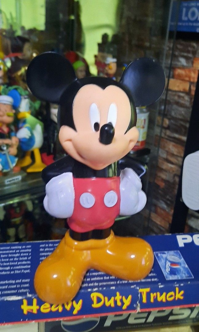 Vintage Mickey Mouse Toy Figure, Hobbies & Toys, Toys & Games on Carousell