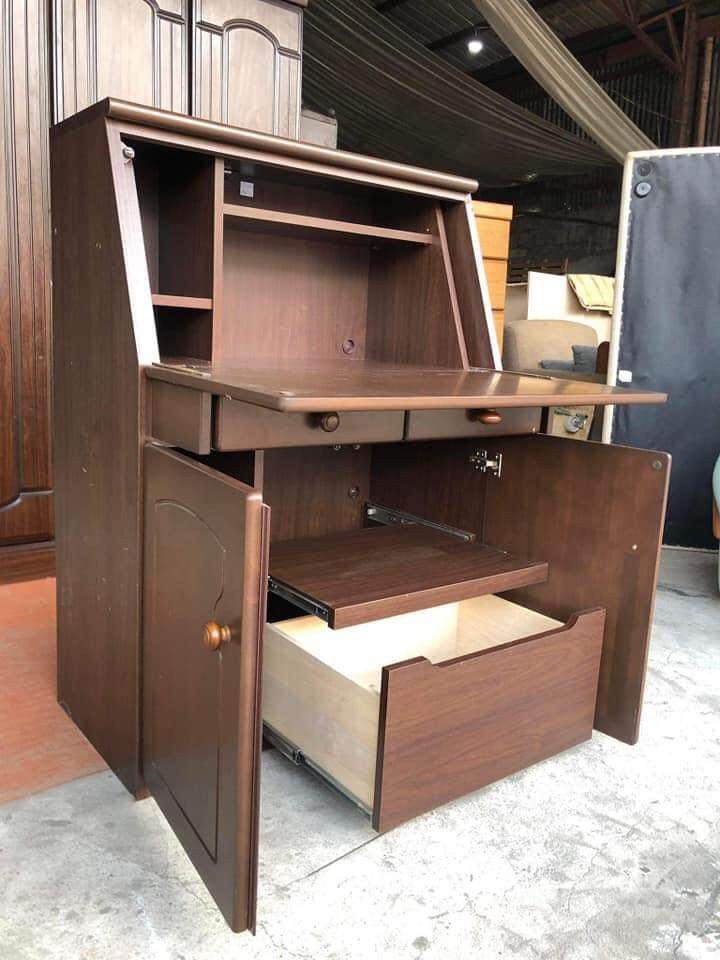 Vintage study cabinet 32L x 18W x 45H inches Solid wood doors and ...