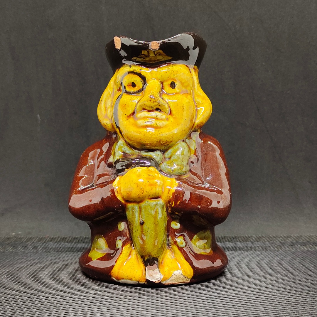 Vintage 5" Tall Toby Jug Mug with Minor Chips and Paint Rub, Hobbies ...