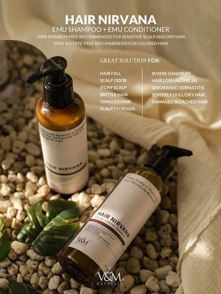 V&M Naturals Hair Nirvana, Beauty & Personal Care, Hair on Carousell