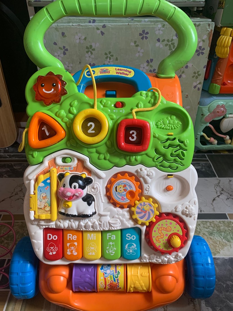 Vtech Learning Walker Sit -To- Stand, Babies & Kids, Infant Playtime on Carousell