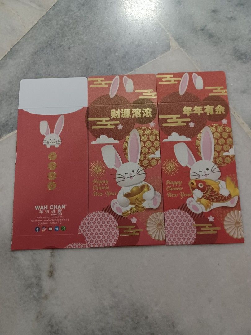 Wah Chan 2023 Ang Pow Packets, Hobbies & Toys, Collectibles ...