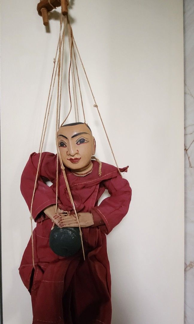 Wall hanging puppet, Hobbies & Toys, Stationery & Craft, Handmade Craft ...