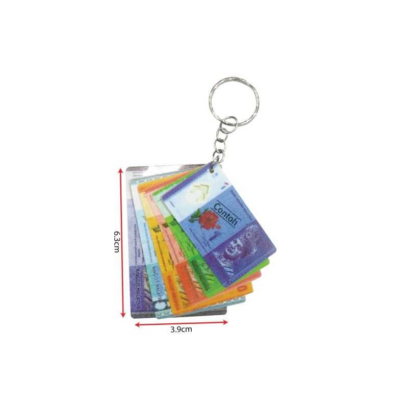 Wang Kertas Malaysia Keychain, Hobbies & Toys, Stationery & Craft ...