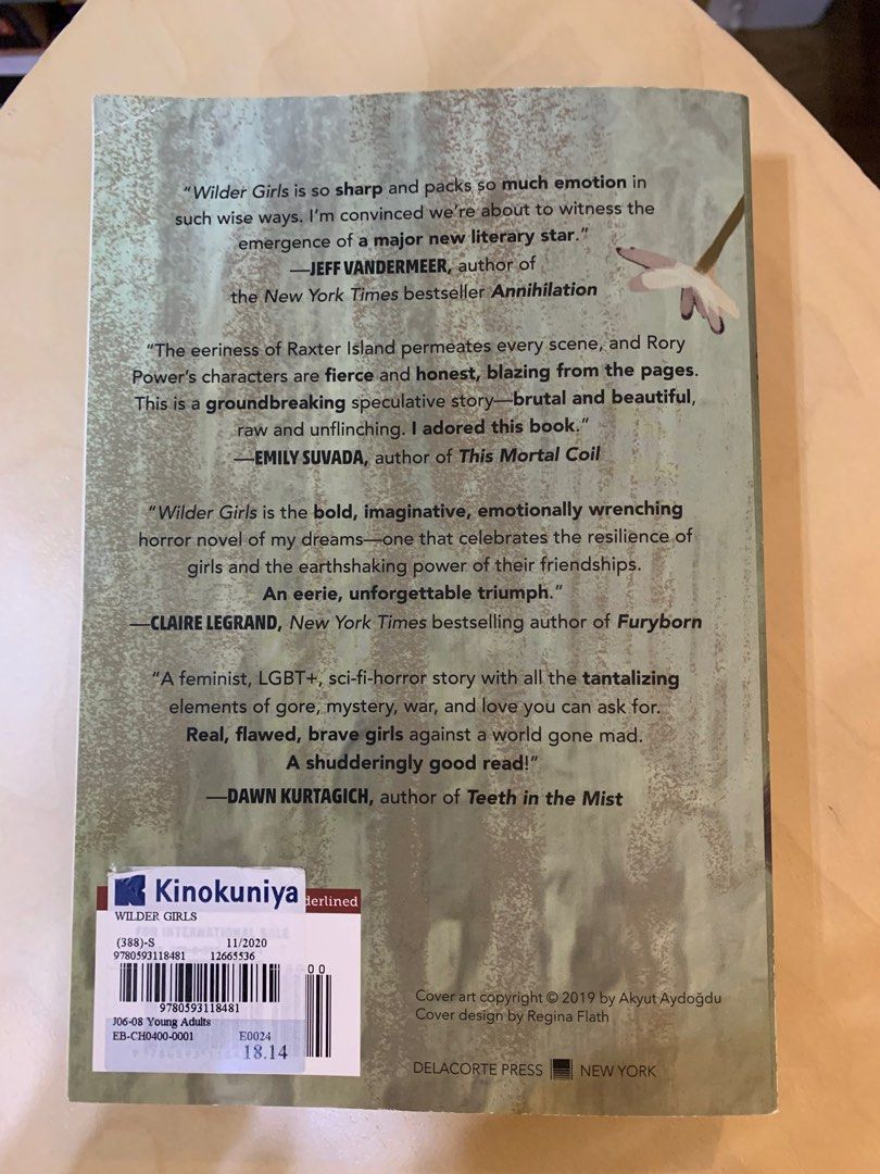 wilder girls- rory power, Hobbies & Toys, Books & Magazines, Fiction ...