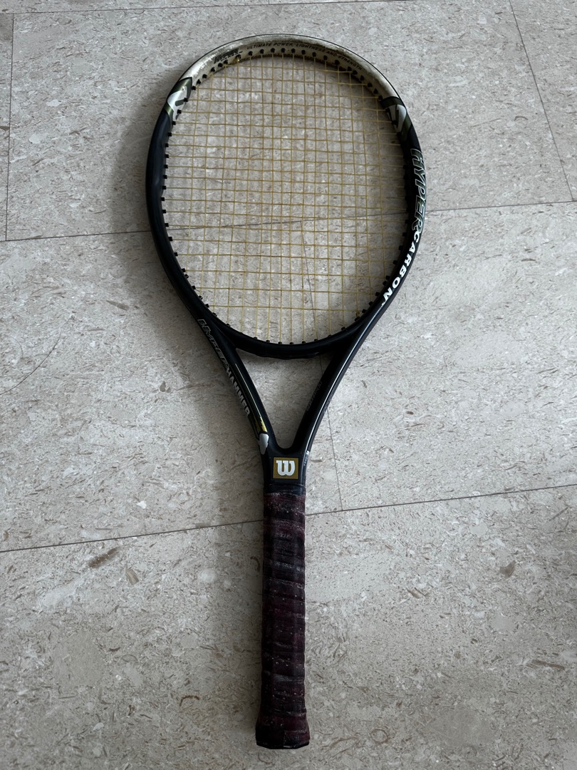 Wilson Hyper Hammer 5.3 Oversize, Sports Equipment, Sports & Games ...