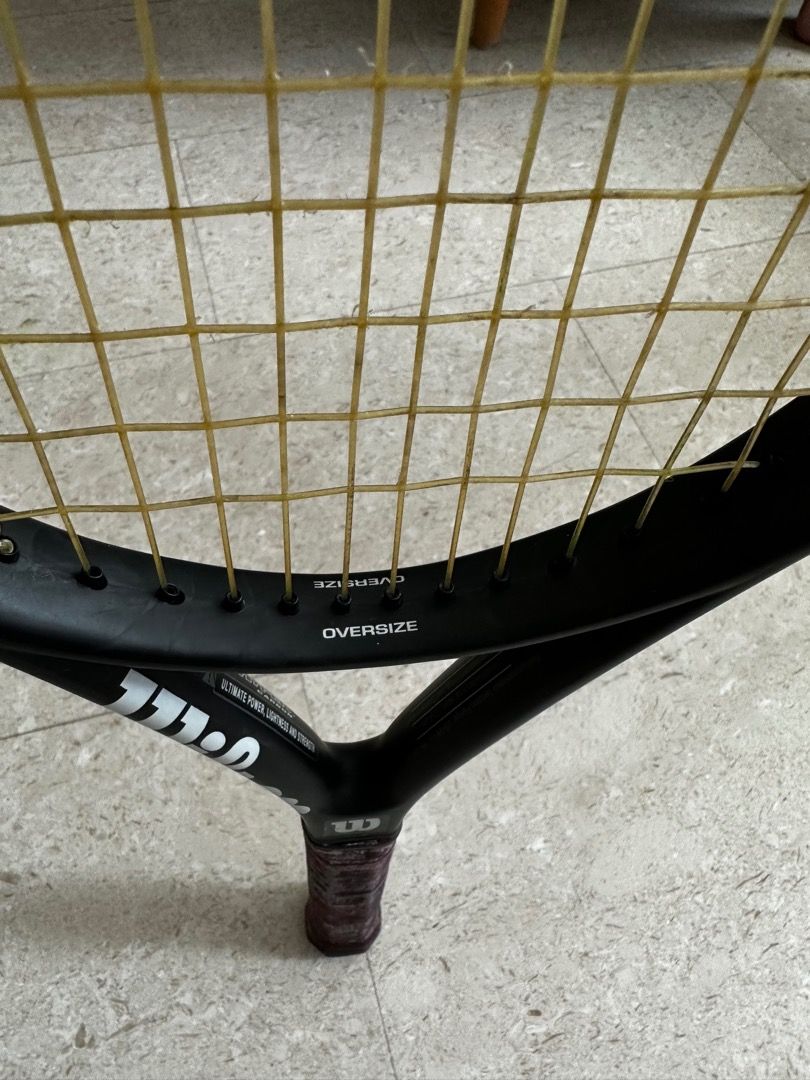 Wilson Hyper Hammer 5.3 Oversize, Sports Equipment, Sports & Games ...