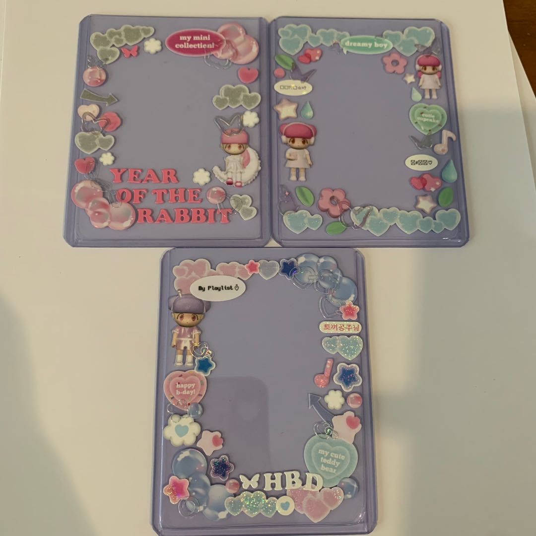 WTS KPOP DECO TOPLOADER/VACCINE HOLDER NCT BTS NCT127 TREASURE ...