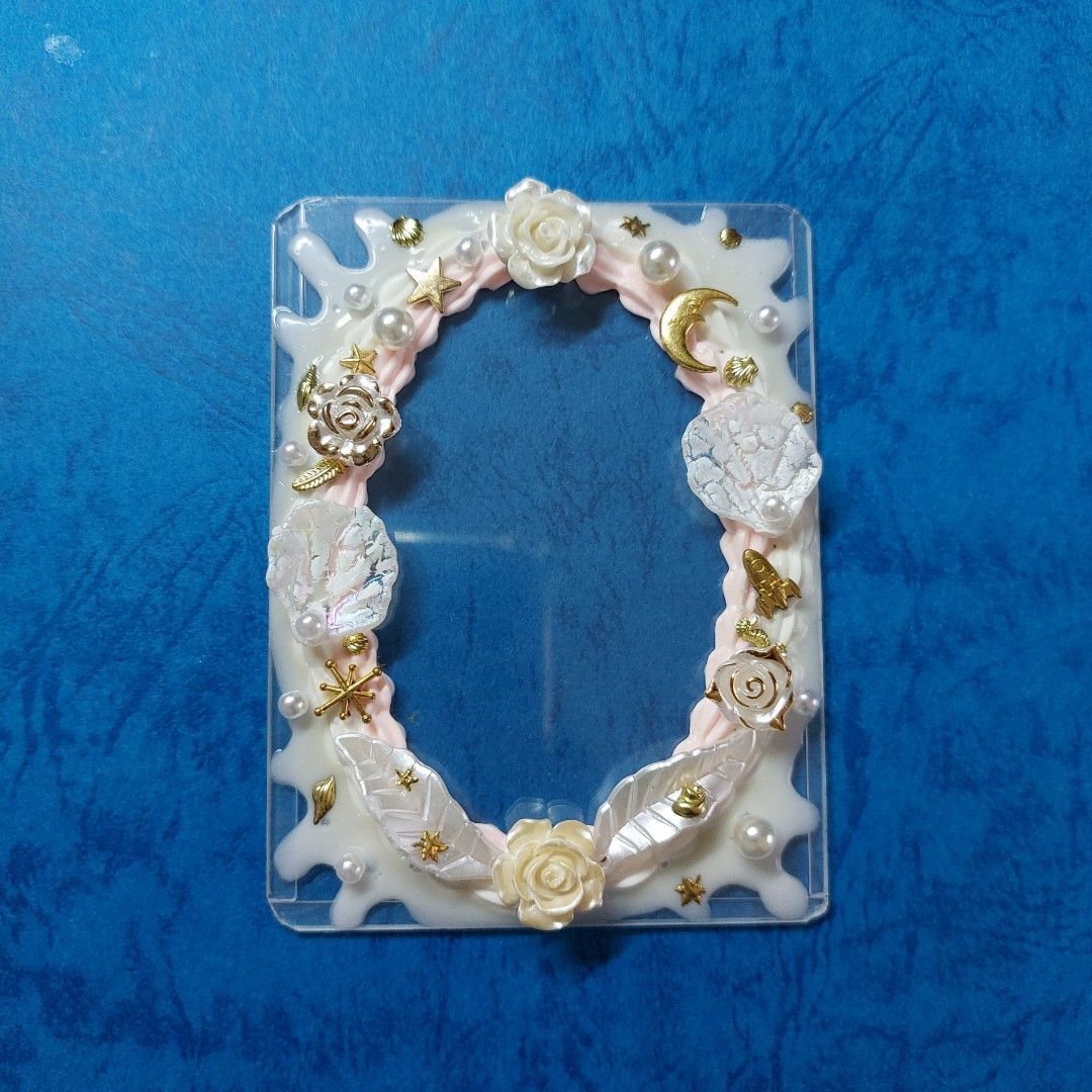 Wts kpop decorated decoden toploader simulation glue cream glue sanrio ...