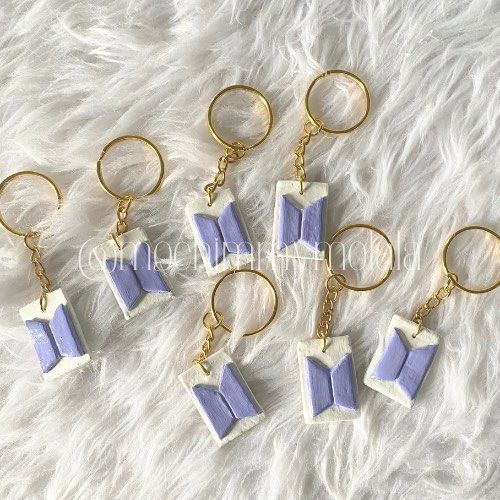 WTS LFB BTS LOGO KEYCHAIN (PRE-ORDER), Hobbies & Toys, Stationary ...