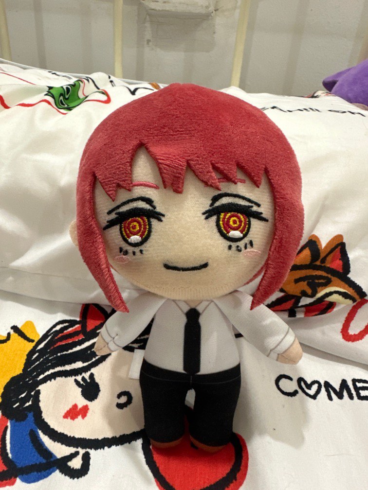 [WTT/WTS] CHAINSAW MAN ANIME MAKIMA PLUSH KEYCHAIN, Hobbies & Toys ...