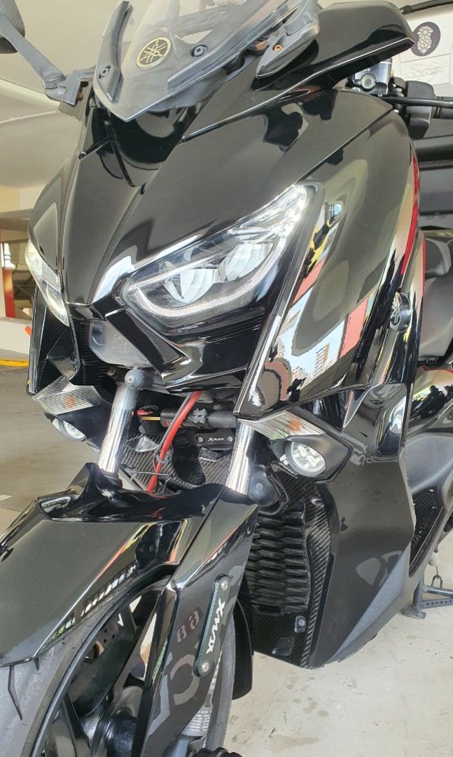 Xmax V1 front fender glossy, Motorcycles, Motorcycle Accessories on ...