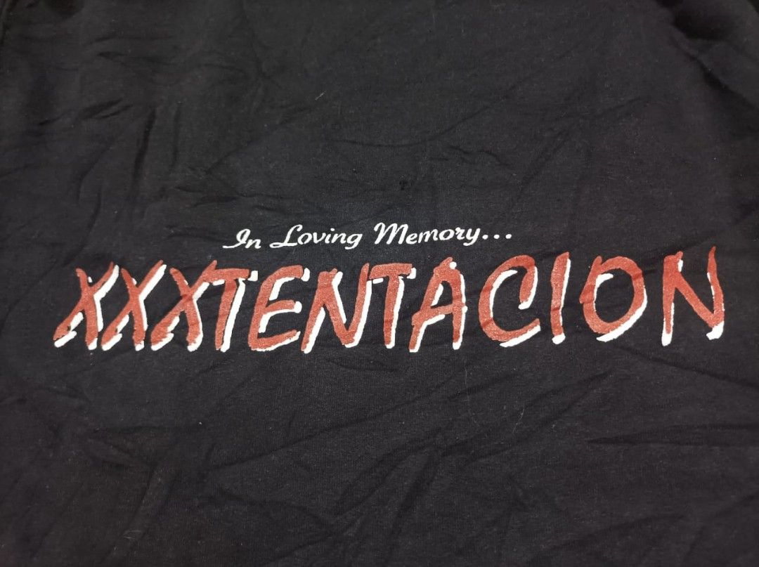 XXXtentacion In Loving Memory Hoodie, Men's Fashion, Tops & Sets ...