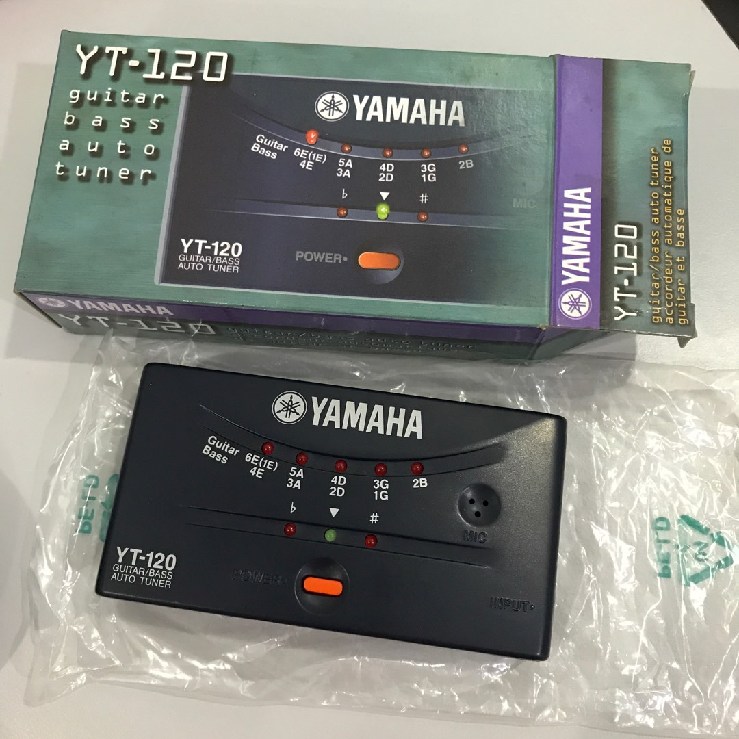 Yamaha Yt-120 Guitar/Bass Auto Tuner at Tyler Mcintyre blog