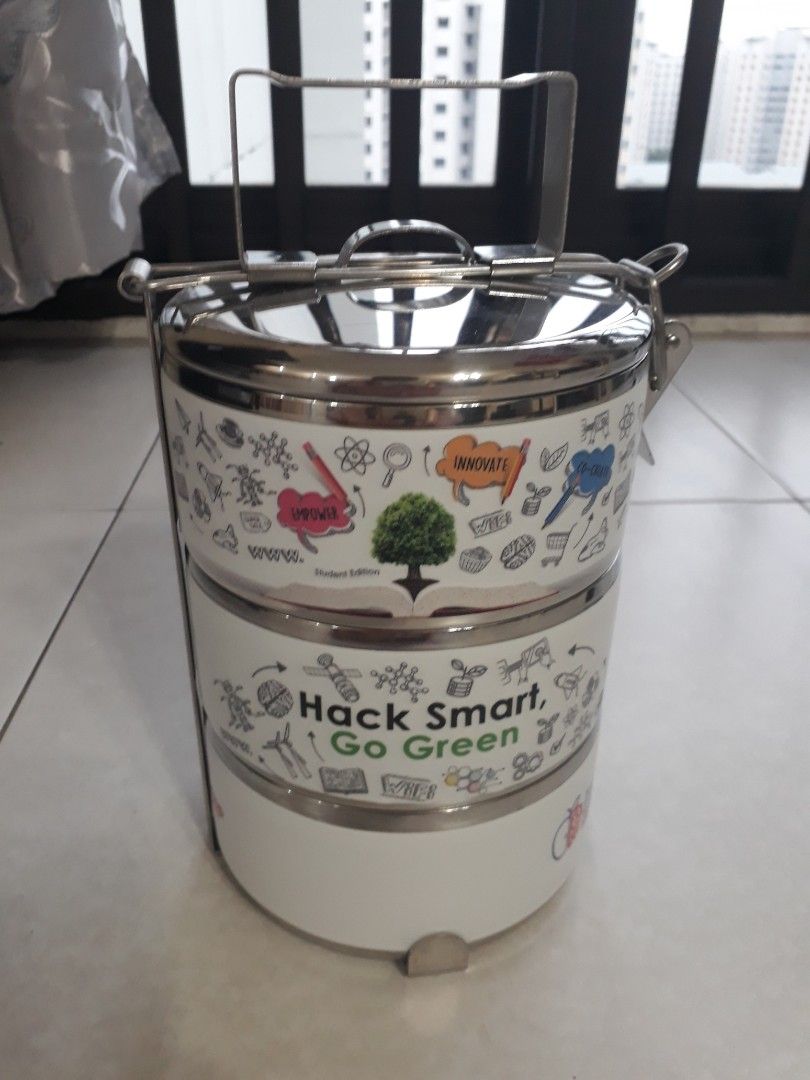 Zebra brand 3-level food stacker, Food & Drinks, Other Food & Drinks on ...