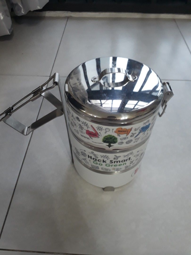 Zebra brand 3-level food stacker, Food & Drinks, Other Food & Drinks on ...