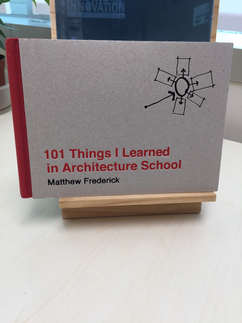 101 things I learned in Architecture school, 興趣及遊戲, 書本 & 文具, 教科書 ...