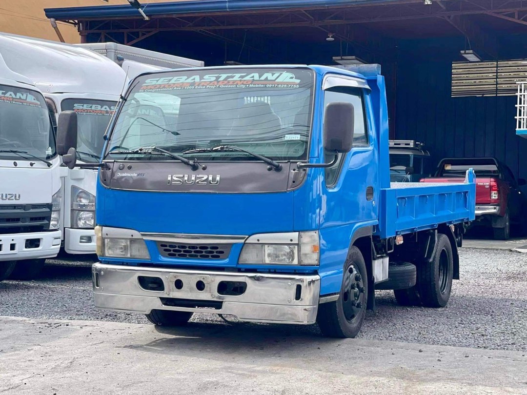 2021 Isuzu Elf Mini Dump Truck Molye, Special Vehicles, Heavy Vehicles ...