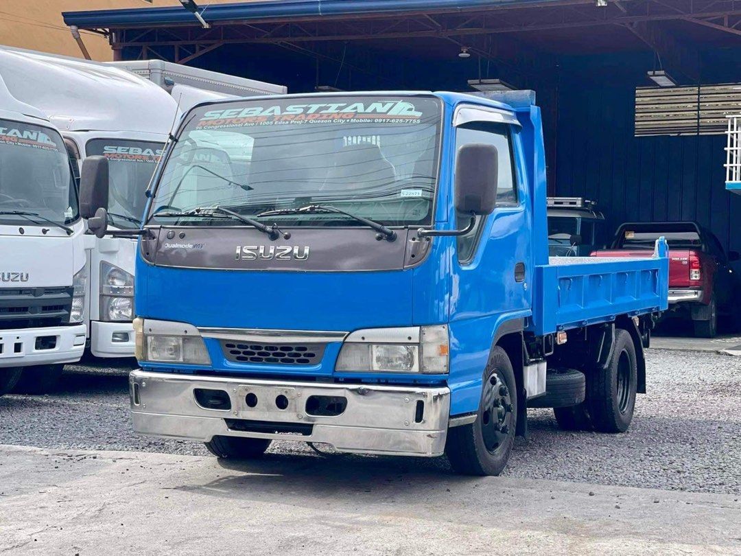 2021 Isuzu Elf Mini Dump Truck Molye, Special Vehicles, Heavy Vehicles ...
