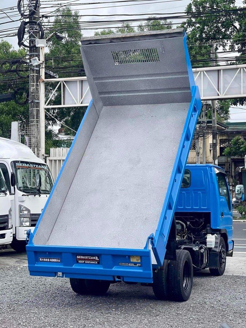 2021 Isuzu Elf Mini Dump Truck Molye, Special Vehicles, Heavy Vehicles ...