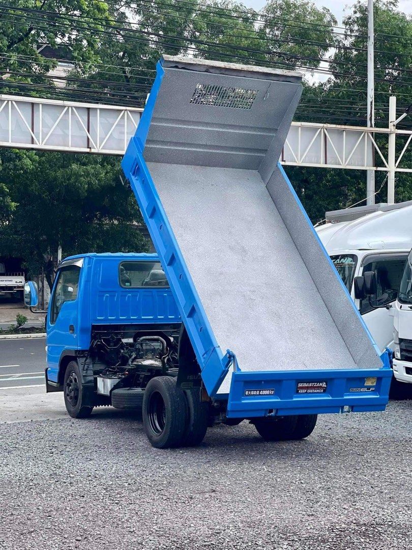 2021 Isuzu Elf Mini Dump Truck Molye, Special Vehicles, Heavy Vehicles ...