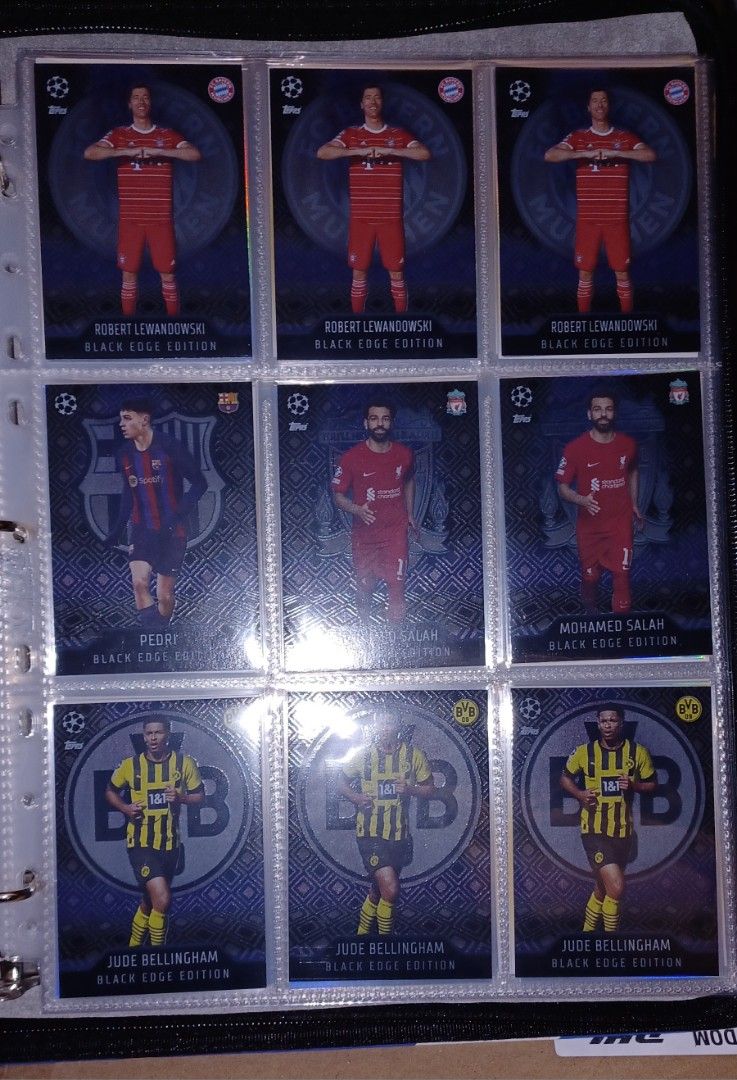 22/23 Black Edge Cards Match Attax, Hobbies & Toys, Memorabilia ...
