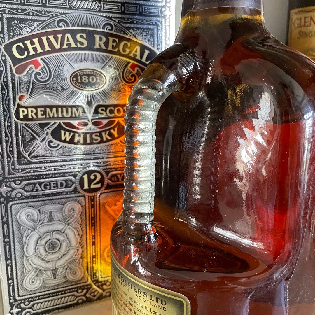 2L Chivas Regal 12 Vintage Whisky 2000ml, Food & Drinks, Beverages on Carousell