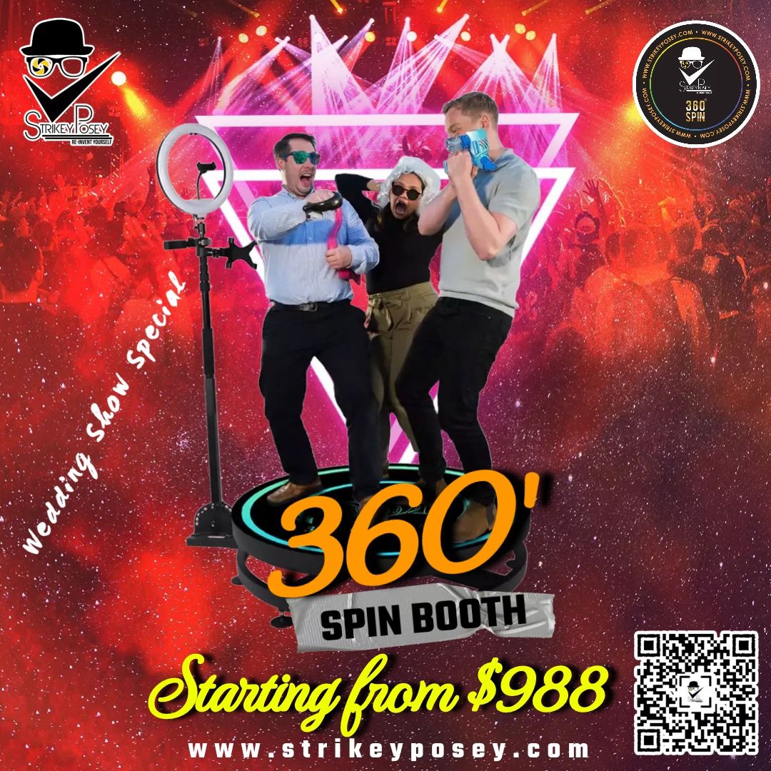 360 Spin Booth | Photobooth | Roving Photography with Instant Print | GIFS | MirrorBooth | Light ...
