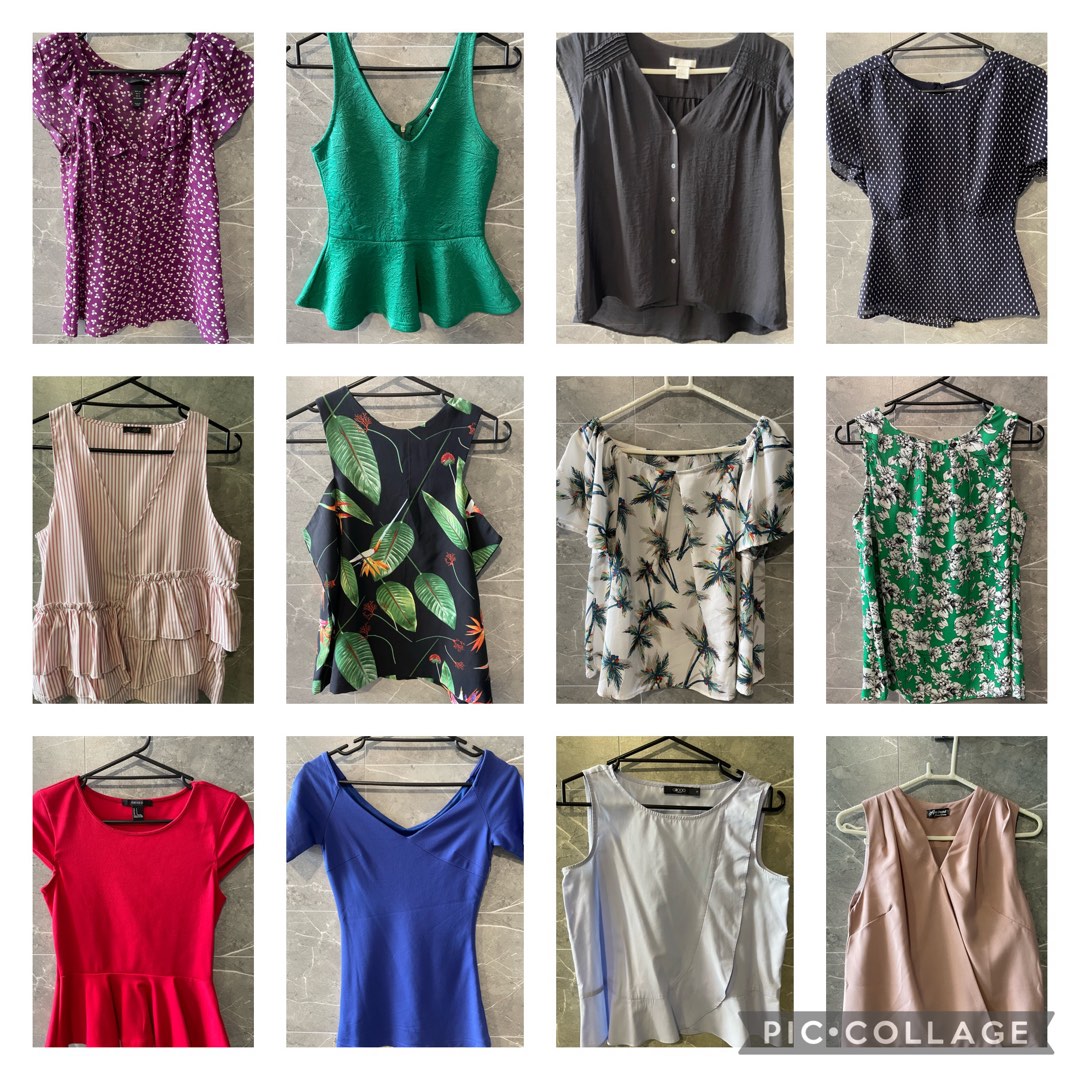 $4 Assorted tops, Women's Fashion, Tops, Blouses on Carousell