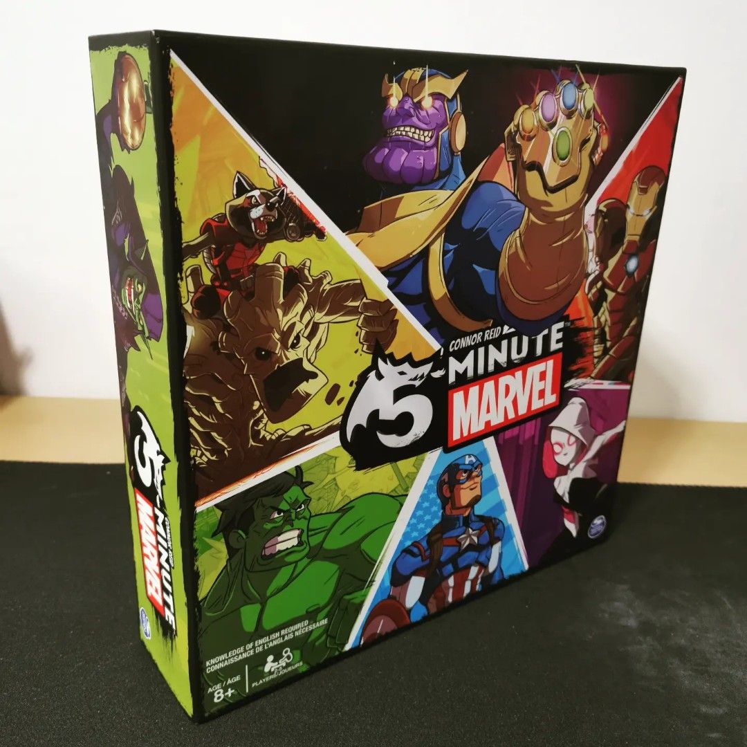 5-Minute Marvel Board Game, Hobbies & Toys, Toys & Games on Carousell