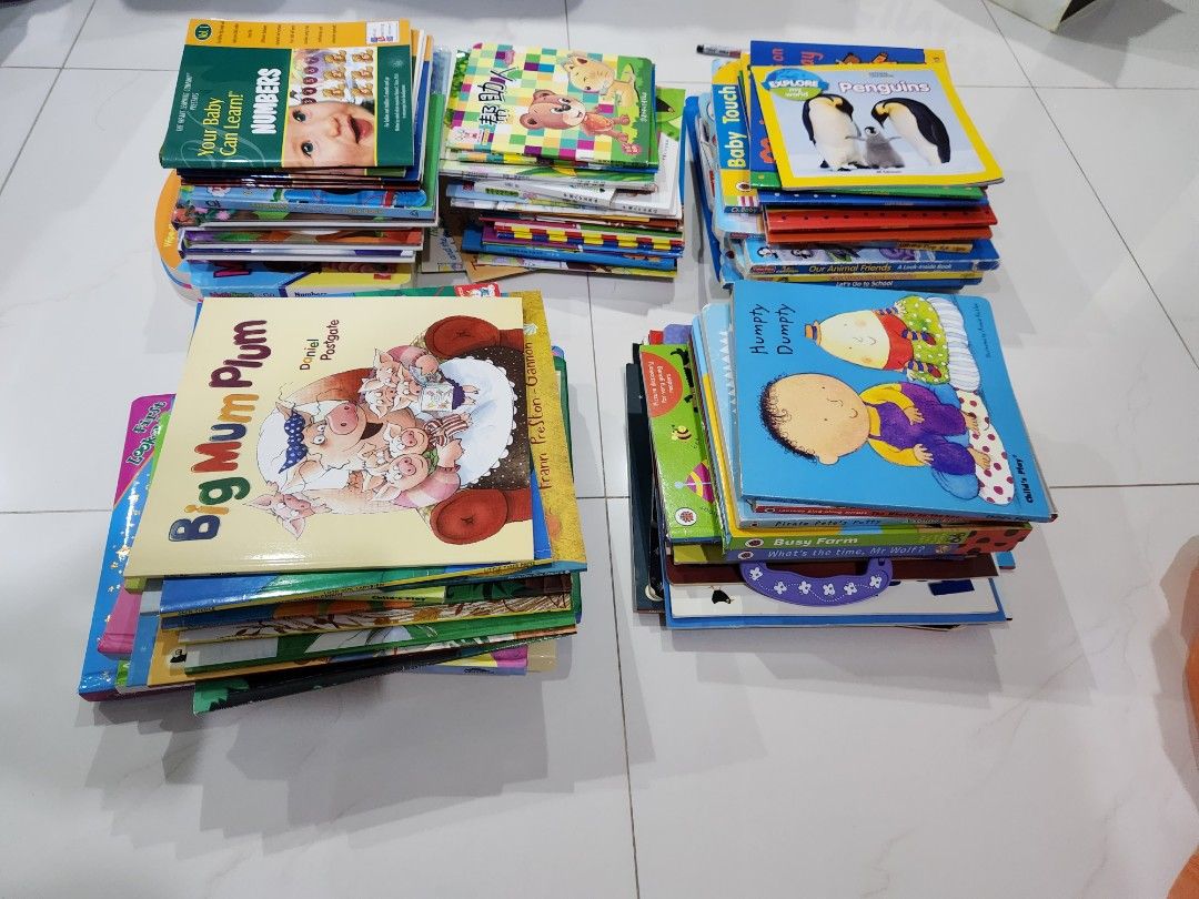 94 books for age 0 to7, Hobbies & Toys, Books & Magazines, Children's ...