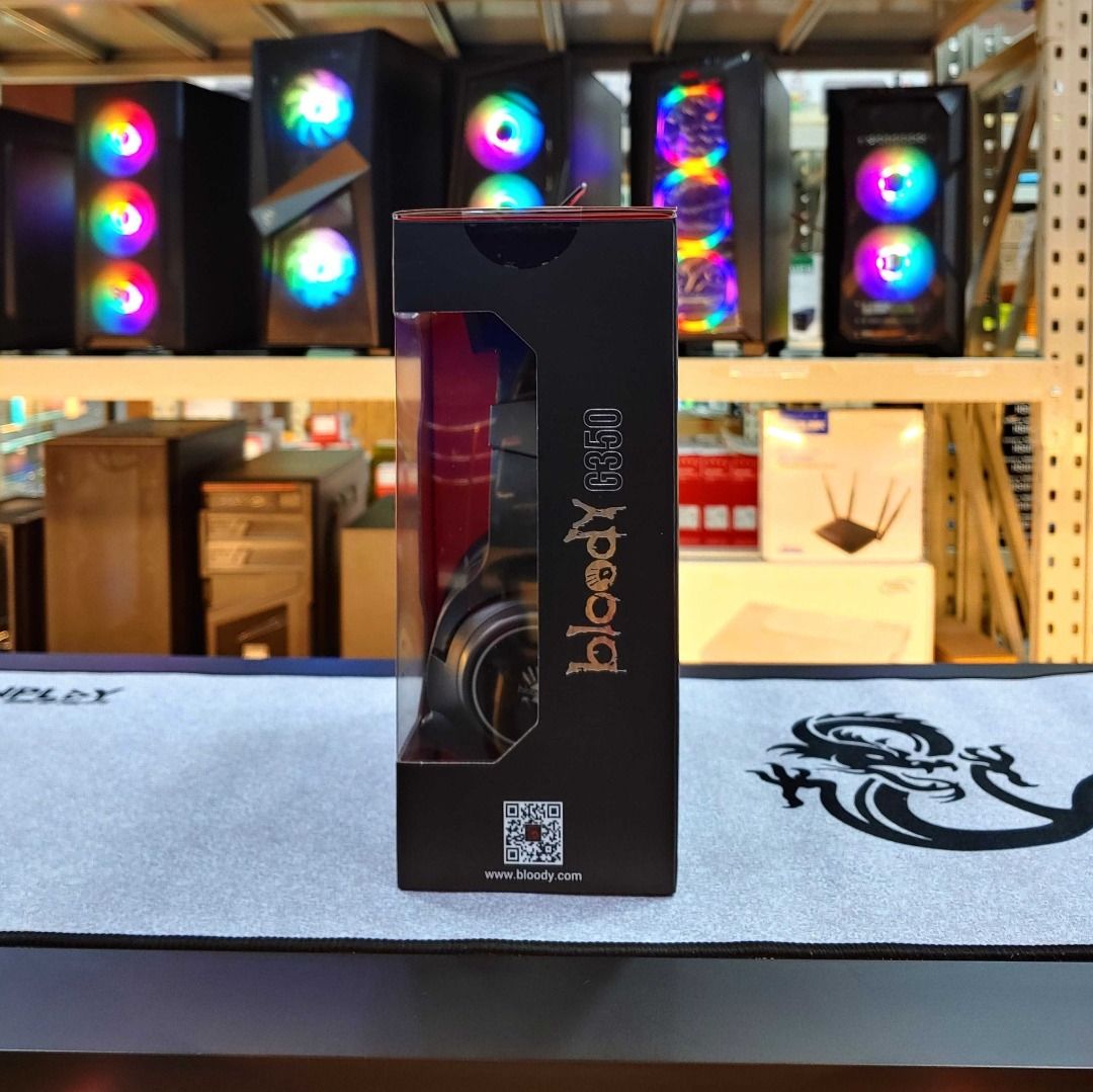 A4TECH GAMING HEADSET BLOODY G350, Audio, Headphones & Headsets on ...