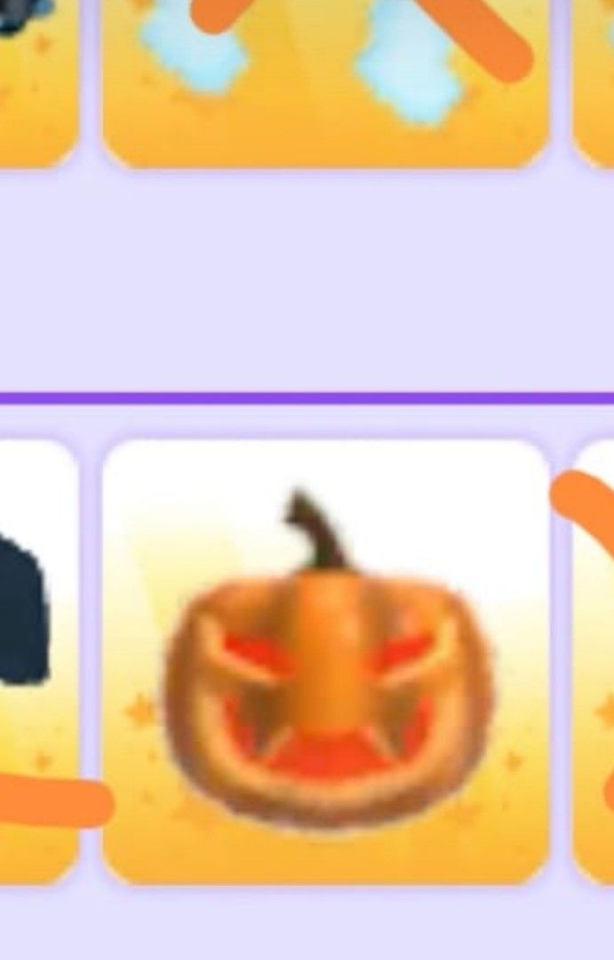 Adopt me pumpkin head, Video Gaming, Gaming Accessories, In-Game ...