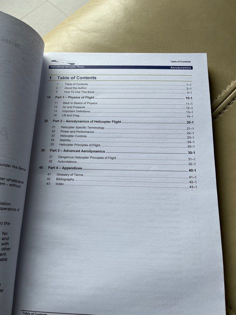 Aerodynamic helicopter pilots -Mike becker, 興趣及遊戲, 書本 & 文具, 教科書 - Carousell