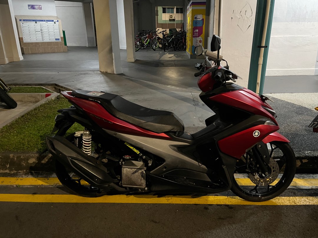 aerox rim, Motorcycles, Motorcycle Accessories on Carousell