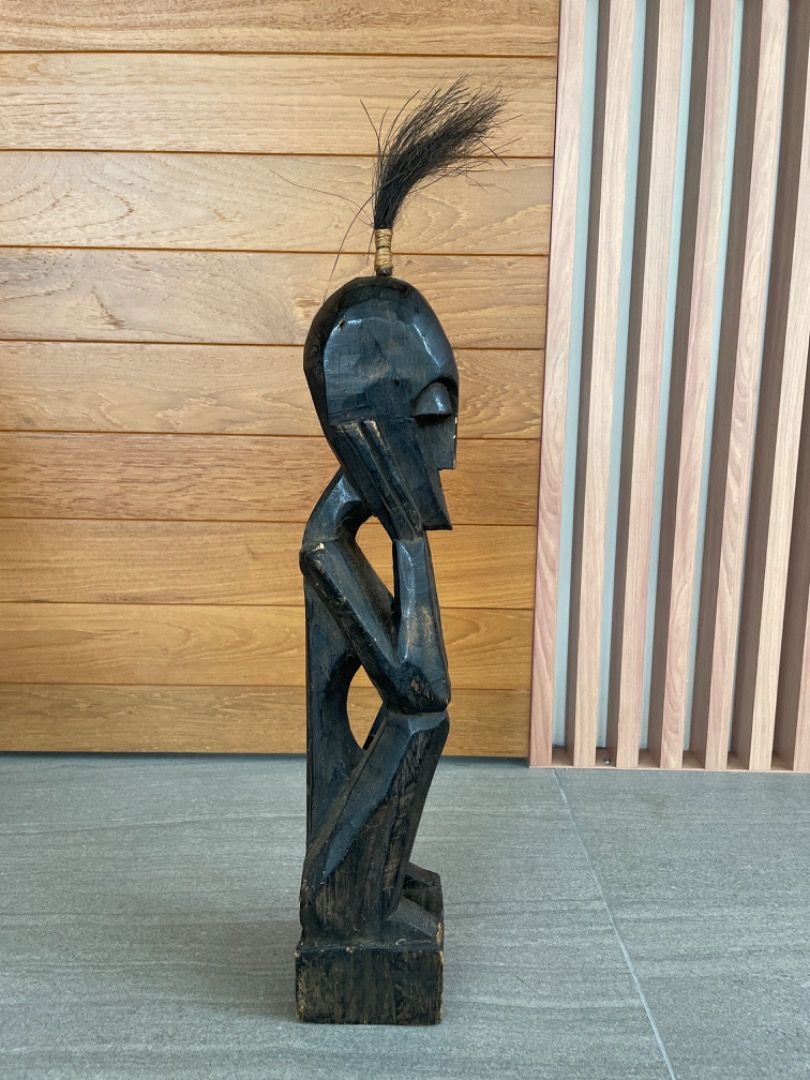 African Tribal Wooden Statue, Furniture & Home Living, Home Decor ...