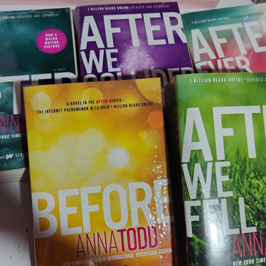 After Series by Anna Todd w/ free book, Hobbies & Toys, Books ...