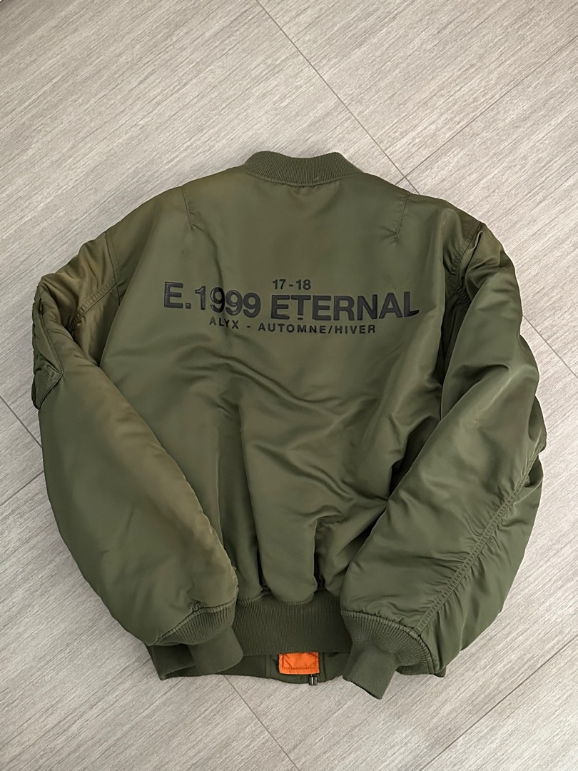 ALYX x Alpha Industries MA-1 Bomber Jacket, 男裝, 外套及戶外衣服 - Carousell